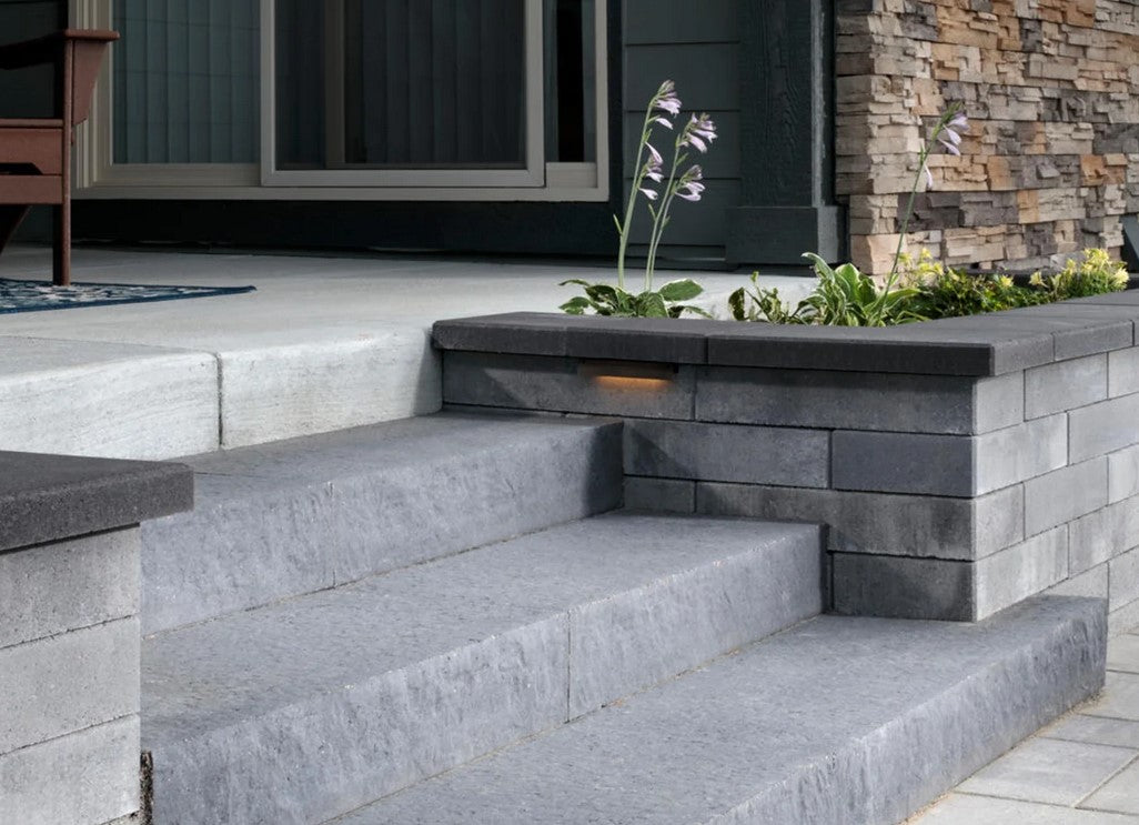 LANDING STEPS BELGARD CALGARY - Landscaping Steps – Direct Landscape Supply