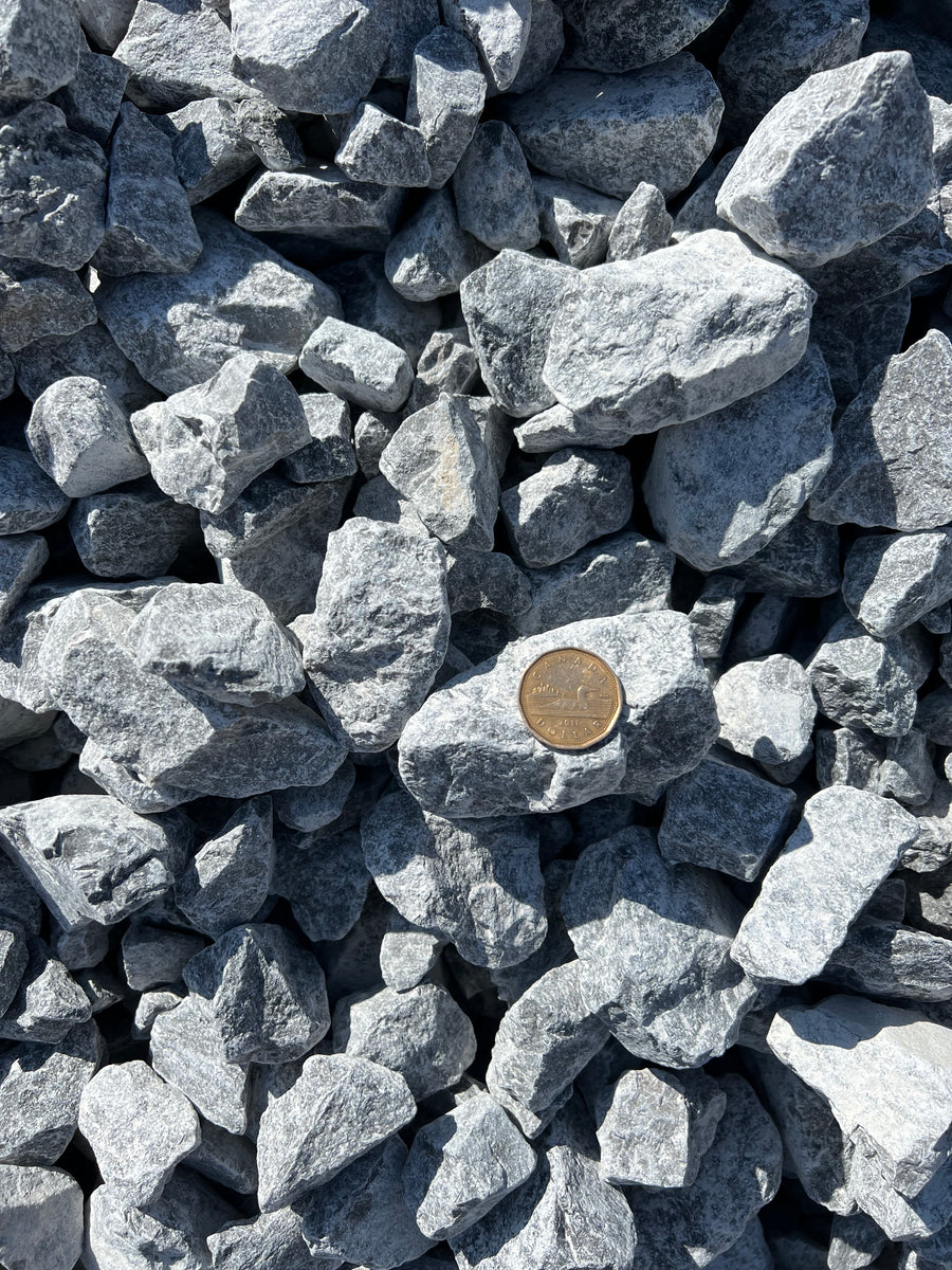 40mm Limestone Calgary - 1 Yard Bulk Landscape Bags Delivery – Direct ...